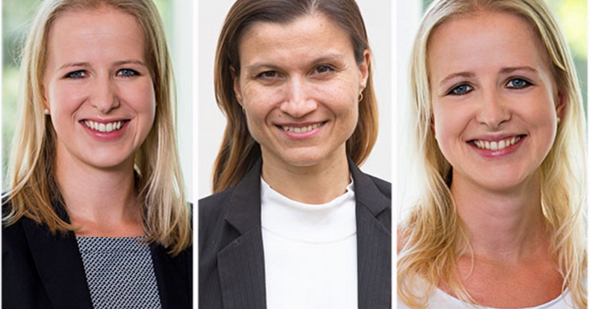 Maria Wakolbinger, Eva Winzer und Kyriaki Papantoniou erhalten Horizon ...